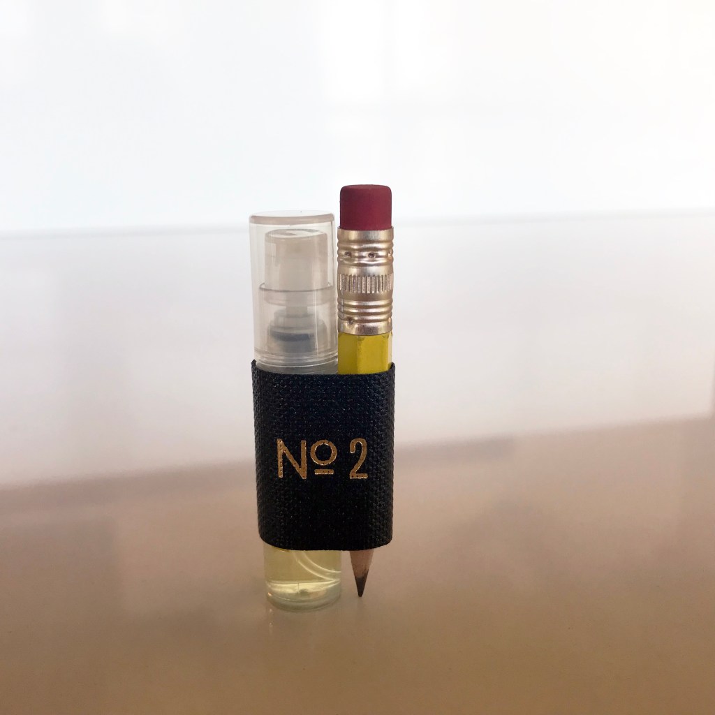 No. 2 — a beautiful pencil-scented fragrance with an unfortunate name ...